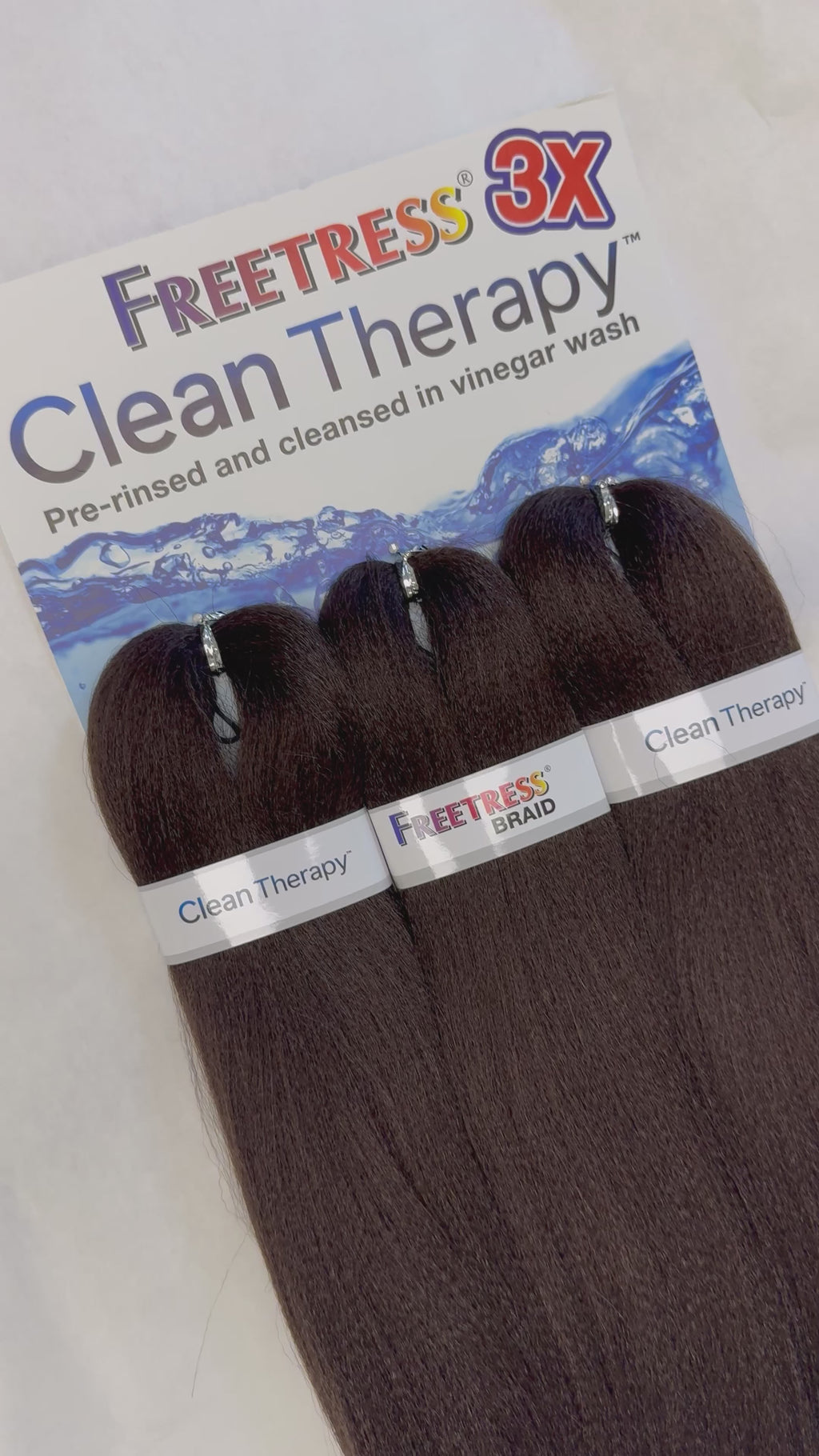 Freetress 3X Clean Therapy Braiding Hair 52"