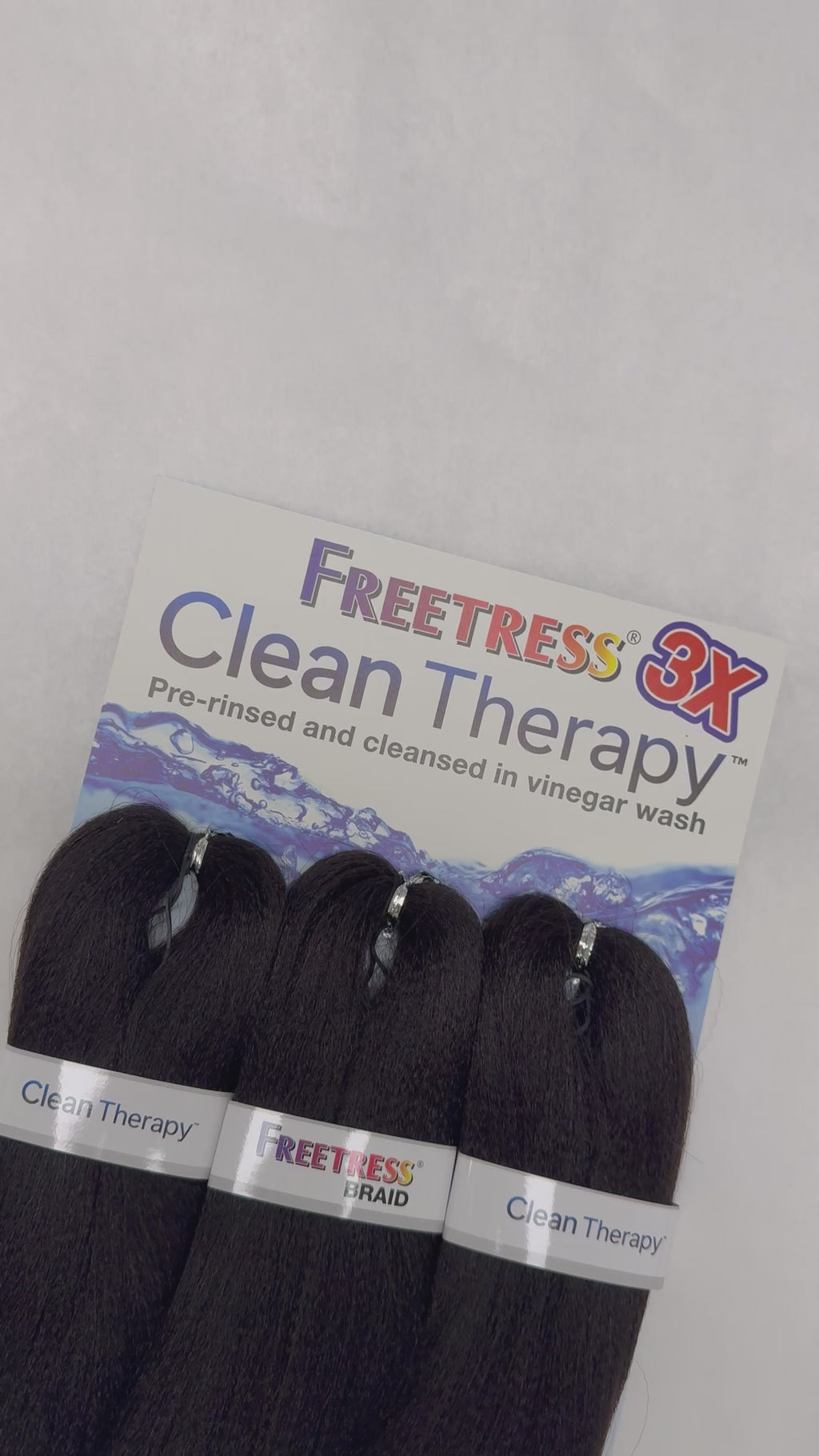 Freetress 3X Clean Therapy Braiding Hair 52"